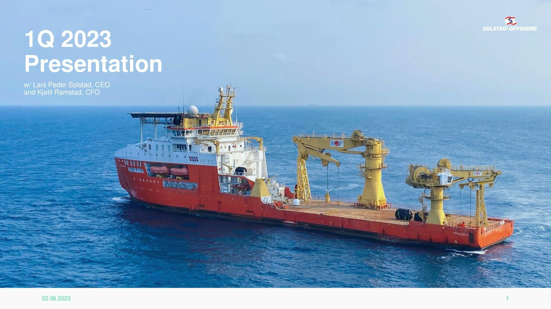 Welcome to Solstad Offshore ASA